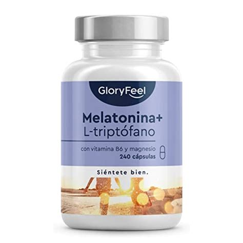 Triptófano Con Melatonina Magnesio Y B6