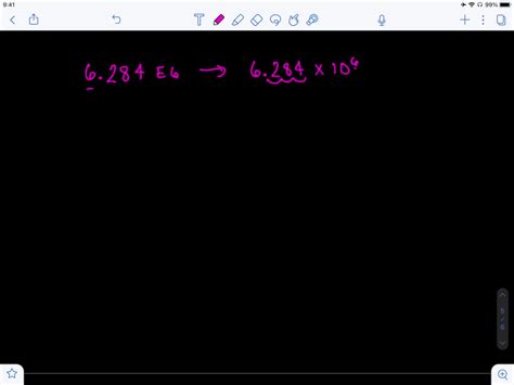 solved write the standard decimal notation for the number given in the calculator display or