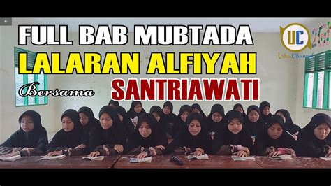 Full Bab Mubtada Nadzom Alfiyah Ibnu Malik Bersama