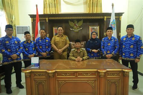 Tujuh Pejabat Tinggi Pratama Lingkup Kab Bangkep Resmi Dilantik Oleh