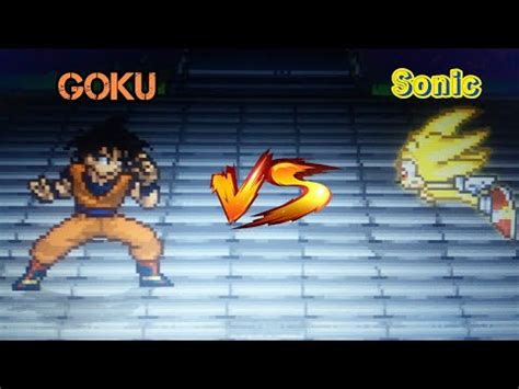 Super Smash Flash 2 Goku Vs Sonic YouTube