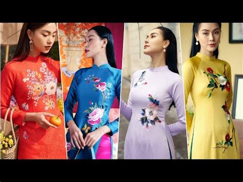 Top 56 Những Mẫu Thêu Áo Dài Đẹp Nhất Update Trang chủ