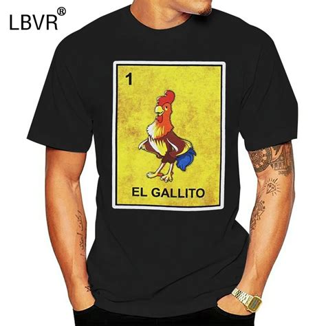 Niños El Gallito Loteria camisa niños mexicano lotería camiseta Tarot