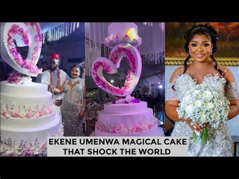 Ekene Umenwa Shocks The World With Her Million Dollar Cake YouTube