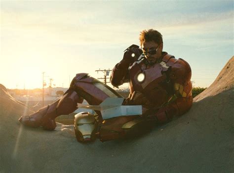 No This Is The Coolest Shot Of Iron Man Without His Helmet On