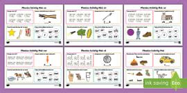 EYFS Phase 3 Zz Qu Sh Ch Th Ng Phonics Activity Mats