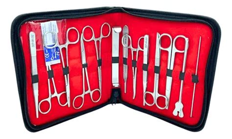 Estuche Disección De 16 Piezas Quirurgico Estudiante Set Ki