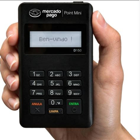 Maquininha Maquina Cartao Credito Mercado Pago Point Mini Mercado Livre