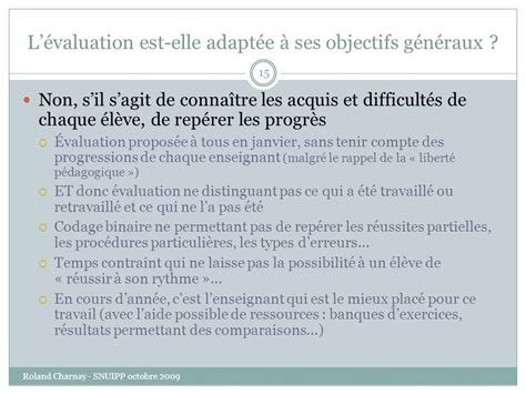 Quelques Pistes Pour Mieux Comprendre L Valuation Cm De Janvier
