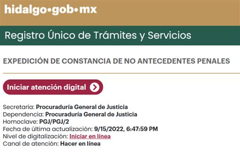 Carta De Antecedentes No Penales En Hidalgo Modelos De Cartas