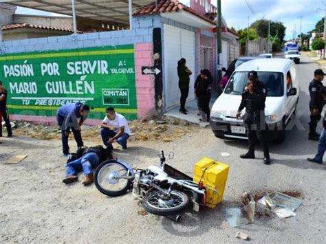Motociclista Se Impacta Contra Camioneta