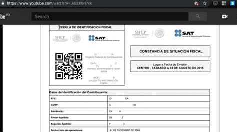 Como Saco La Constancia Del Sat Image To U