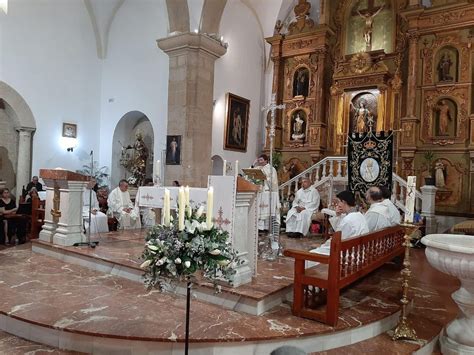 Solemne Función Religiosa en honor a la Virgen de las Viñas en