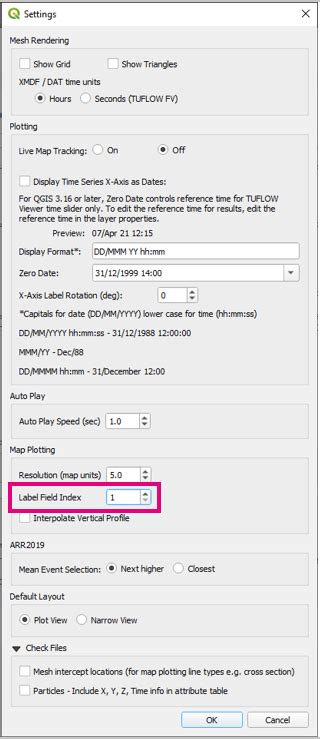 TUFLOW Viewer Map Outputs Plotting From Vector Layer Tuflow
