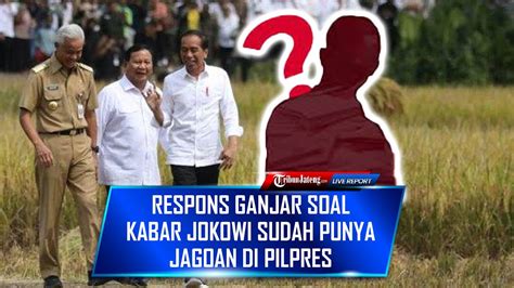 Respons Ganjar Pranowo Soal Jokowi Disebut Dukung Bacapres Momen