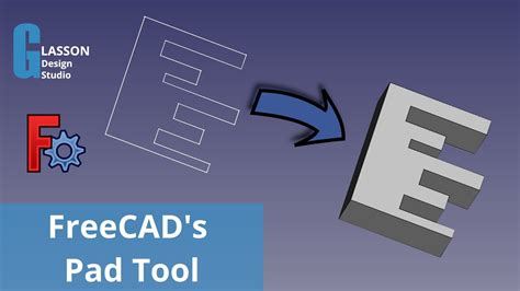 How To Use The Pad Tool In FreeCAD S Part Design Workbench YouTube
