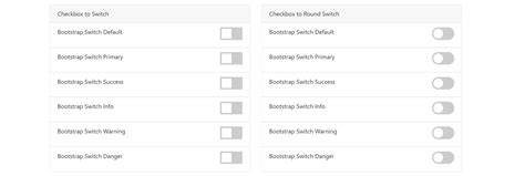 Bootstrap Toggle Switch Button Examples Onaircode