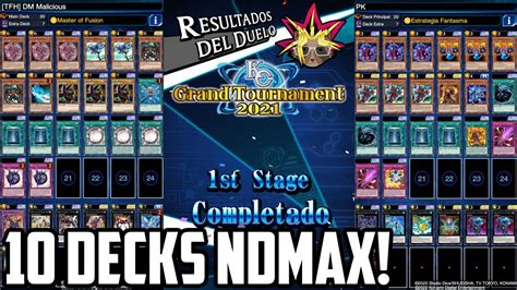 10 DECKS QUE YA SON ND MAX COPA KC FEBRERO 2022 Yu Gi Oh Duel Links