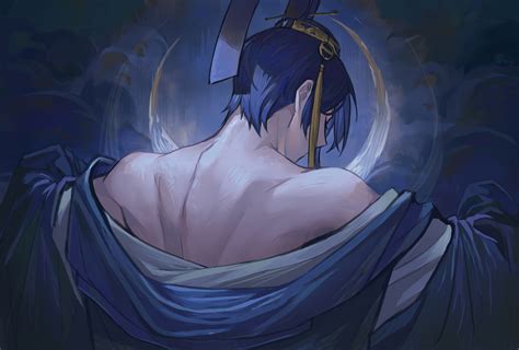 Mikazuki Munechika Touken Ranbu Image By Lalatia Egg
