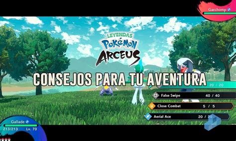 Guía Pokémon Arceus Trucos consejos y secretos HDG