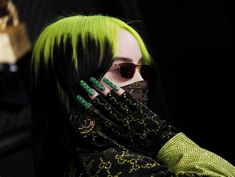 Celebritys And Their Nails In 2021 Billie Eilish Billie Celebrities