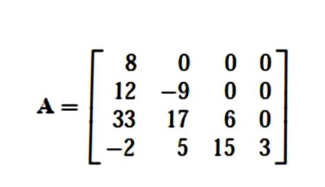 solved types of matrices 1 column matrix vector 2 row