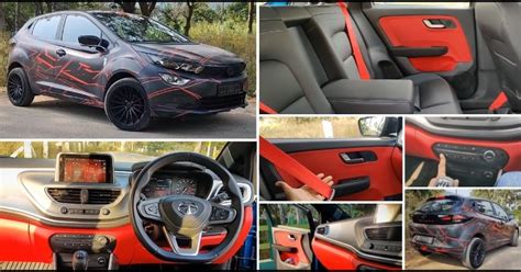 Tata Altroz Phoenix Edition Looks Stunning With Black Red Interior