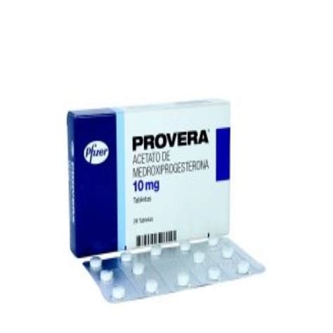 Provera 10 Mg 28 Tabletas Tu Droguería en Línea