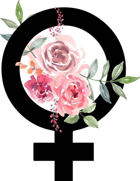 女性符号表情墙贴 TenStickers