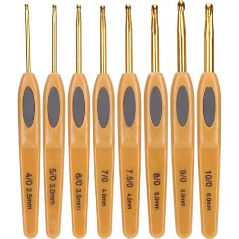 Crochet Crochets Set 8 Pcs Crochet Crochet Outils À Tricoter En