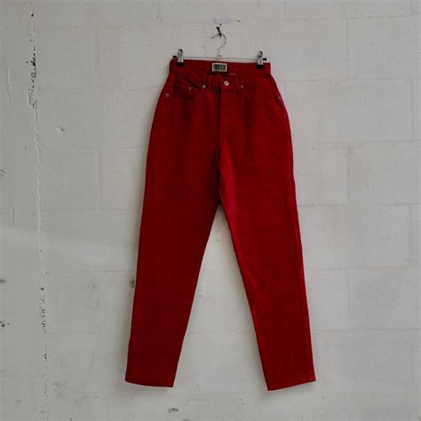 Vintage 80 S Rustic Red Jeans The Clothing Warehouse Atlanta GA