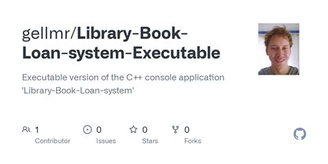 Github Gellmr Library Book Loan System Executable Executable Version