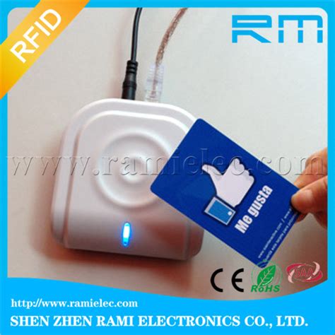 13 56MHz ISO14443A RFID Reader With TCP IP For Hotel Check In China