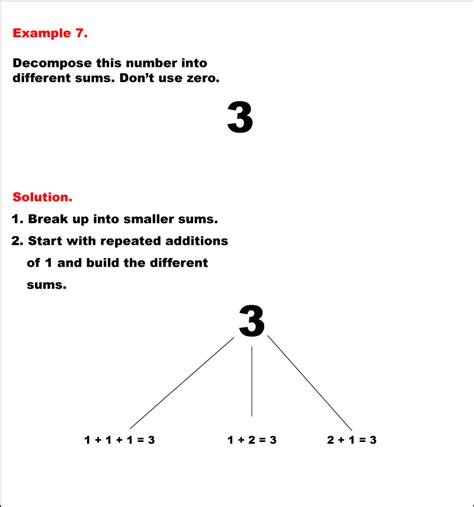 math example numbers decomposing numbers example 7 media4math