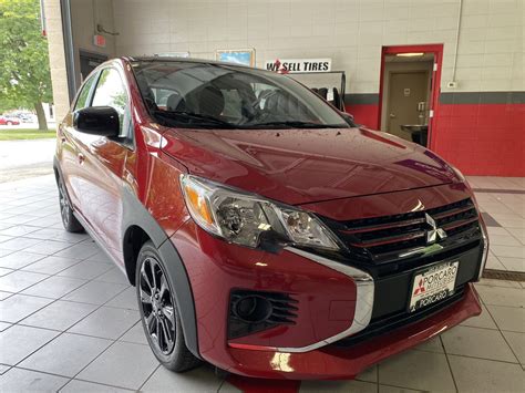 New 2023 Mitsubishi Mirage Black Edition Hatchback In Racine 16679