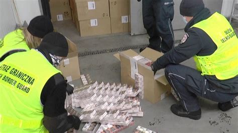 Rekordowy przemyt papierosów z Białorusi Blisko 2 mln paczek