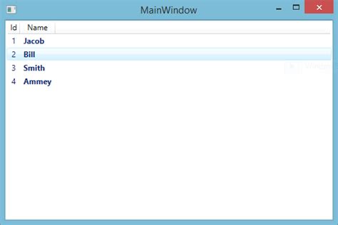 wpf listview binding with gridview cell template using edmx file