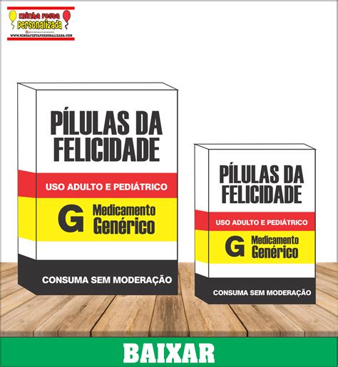 Balinhas Pílulas da Felicidade Pronto Para Imprimir