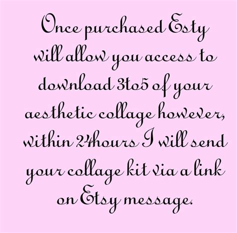 60 DIGITAL Pink Aesthetic Collage Kit Pink Photo Wallpaper Collage Pink