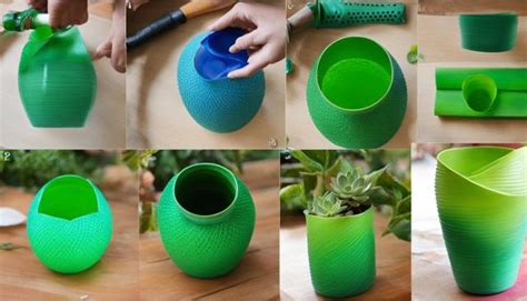 Diy Pot Bunga Unik Ide Membuat Pot Bunga Dari Botol Bekas Di Rumah
