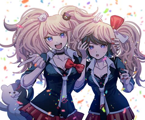Enoshima Junko Monokuma And Ikusaba Mukuro Danganronpa And 1 More