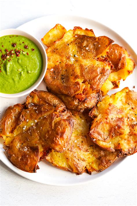 Crispy Smashed Potatoes PlantYou