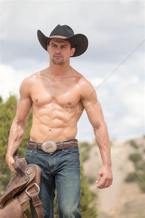Hot Shirtless Cowboy On A Ranch Rob Lang Images