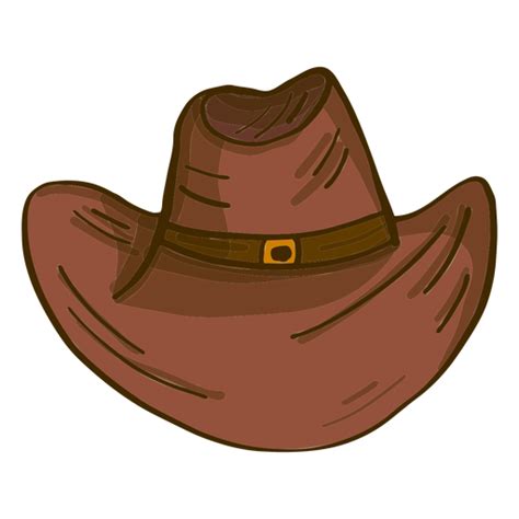 PNG e SVG de chapéu de caubói fundo transparente para baixar