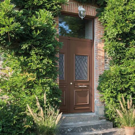 Porte d entrée 2 vantaux Aluminium