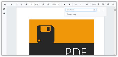 text search in blazor pdf viewer component syncfusion