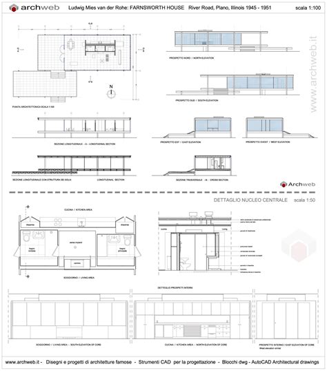 Farnsworth House Plan Artofit