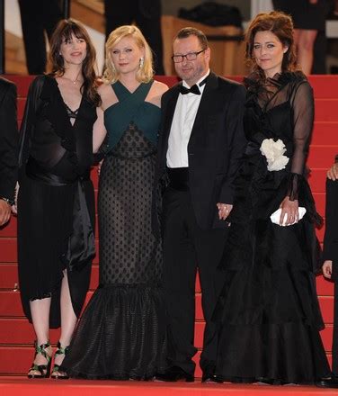 Kirsten Dunst Charlotte Rampling Charlotte Gainsbourg Editorial Stock