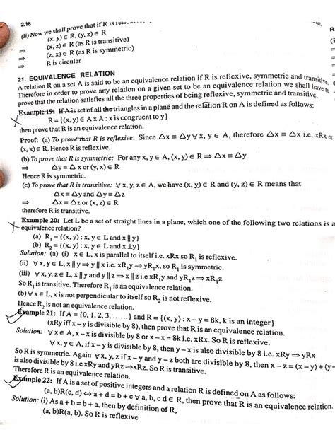 equivalence relation example pdf