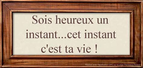 Citations et Panneaux Facebook à partager Citation sur le moment présent